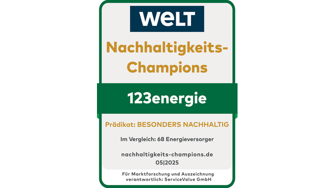 123energie – Strom, Gas & Elektromobilität fair beziehen
